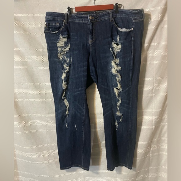 torrid | Jeans | Torrid Premium Boyfriend Distressed Denim Jean | Poshmark